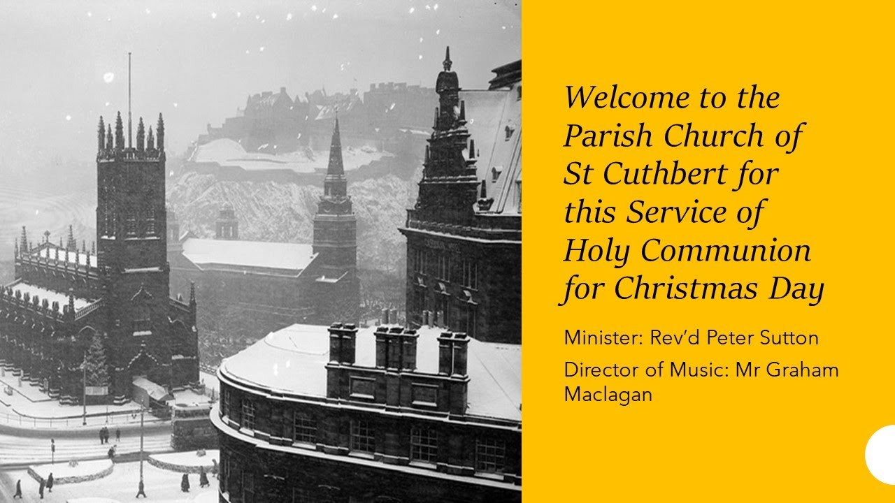 Service of Holy Communion for Christmas Day - YouTube