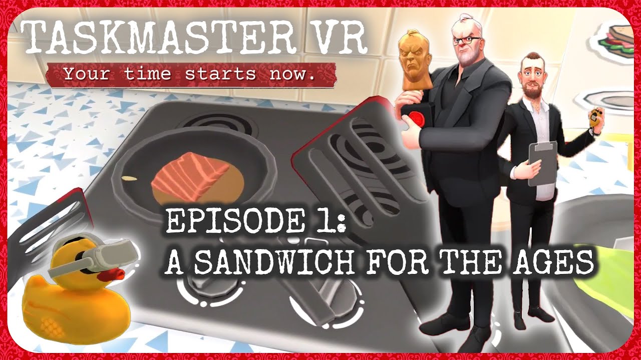 A Sandwich For The Ages | Episode 1 | Taskmaster VR - YouTube