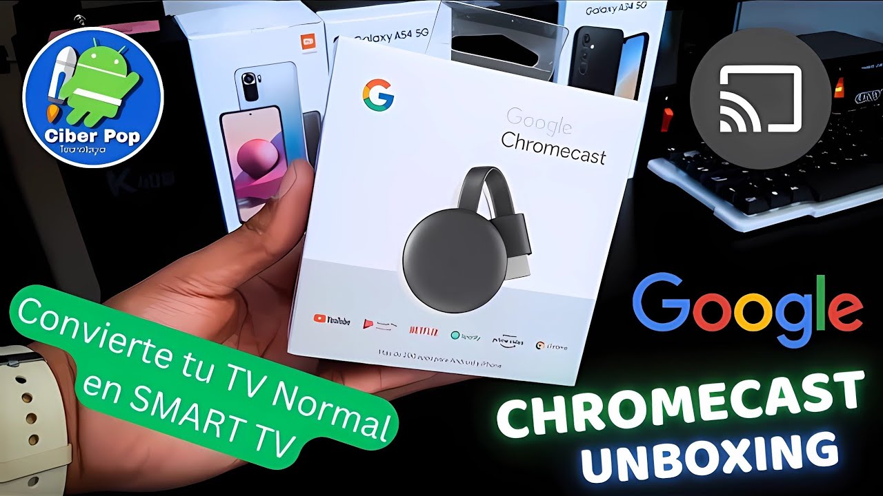 CONVIERTE tu TV EN SMART con Google Chromecast - YouTube