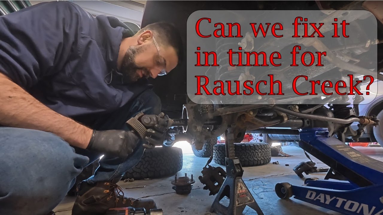 XJ Locked U-Joints & Suspension BINDING! Here's How I Fixed It - YouTube