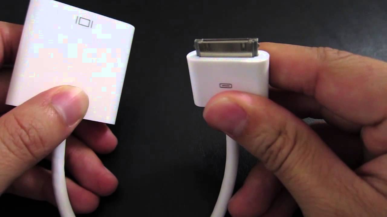 Cheerlink 30 pin Apple connector to VGA Cable Adapter Review - YouTube