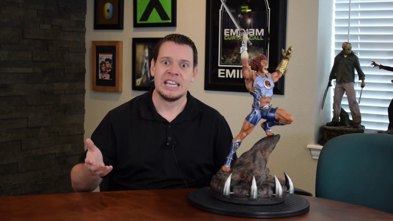 Sideshow Lion-O Exclusive Statue Review - YouTube