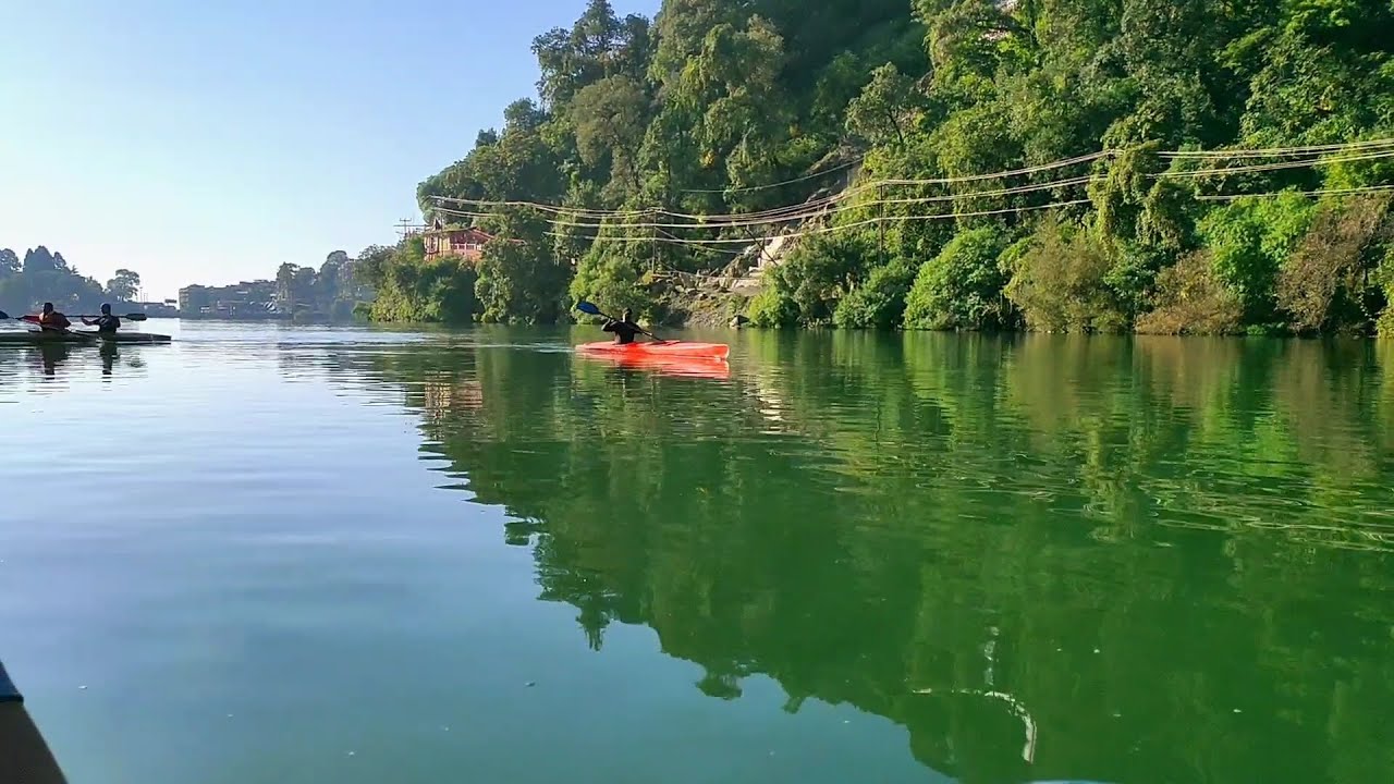 Nainital mai kayaking || Mini vlog - YouTube