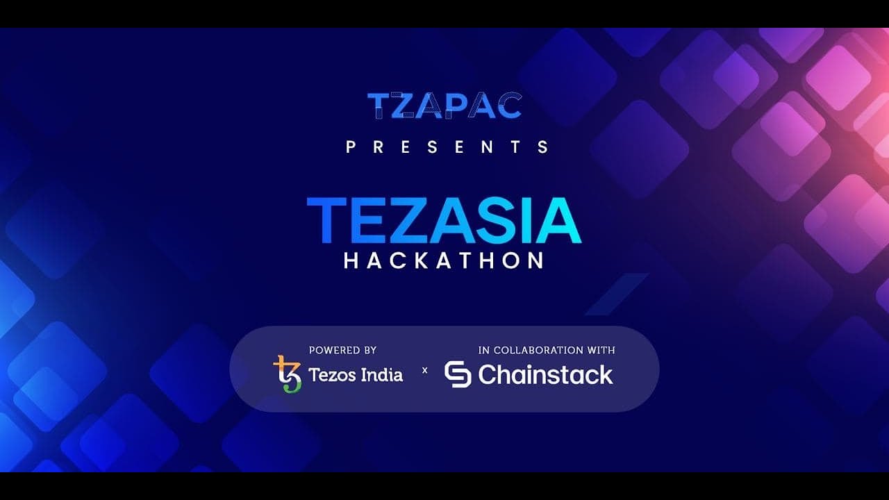 TEZASIA Hackathon | TZ APAC & Tezos India - YouTube