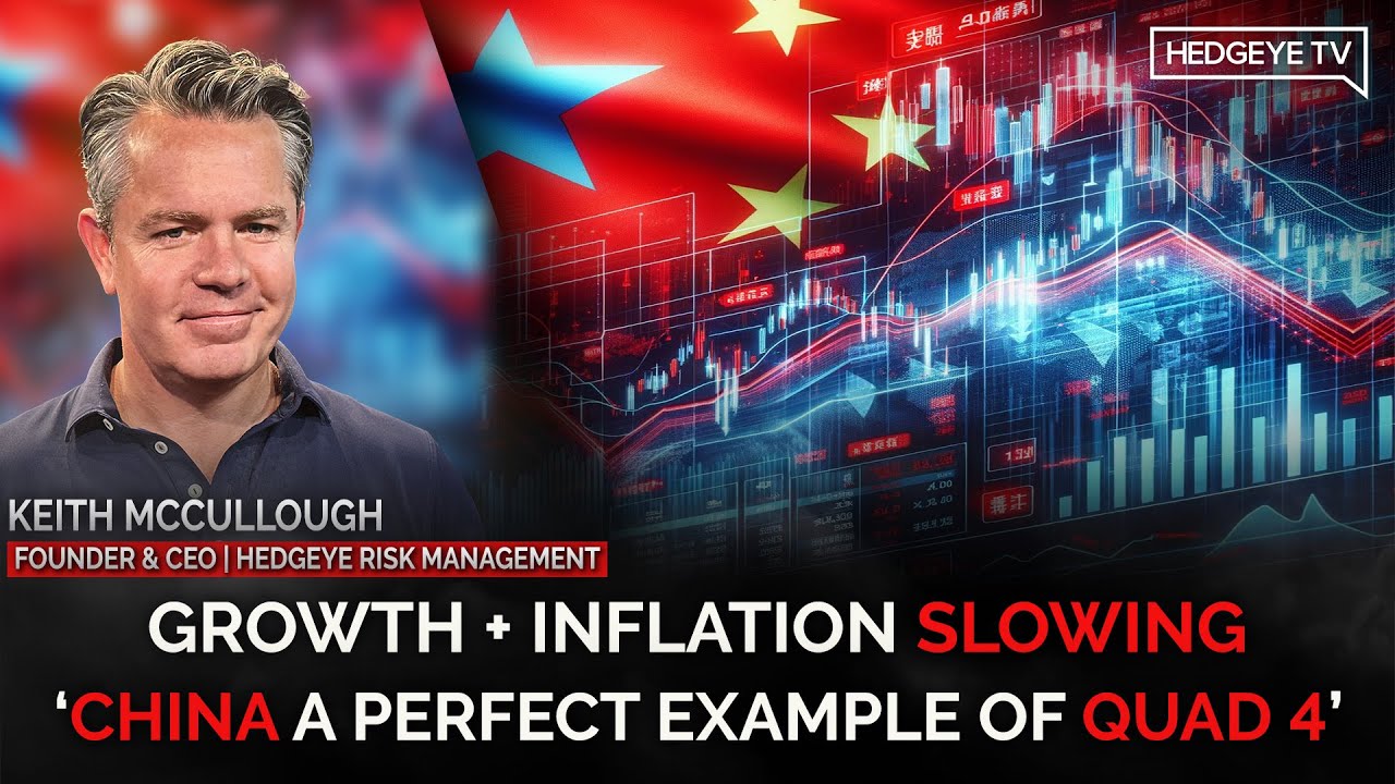 Growth + Inflation Slowing: ‘China a Perfect Example of Quad 4’ - YouTube