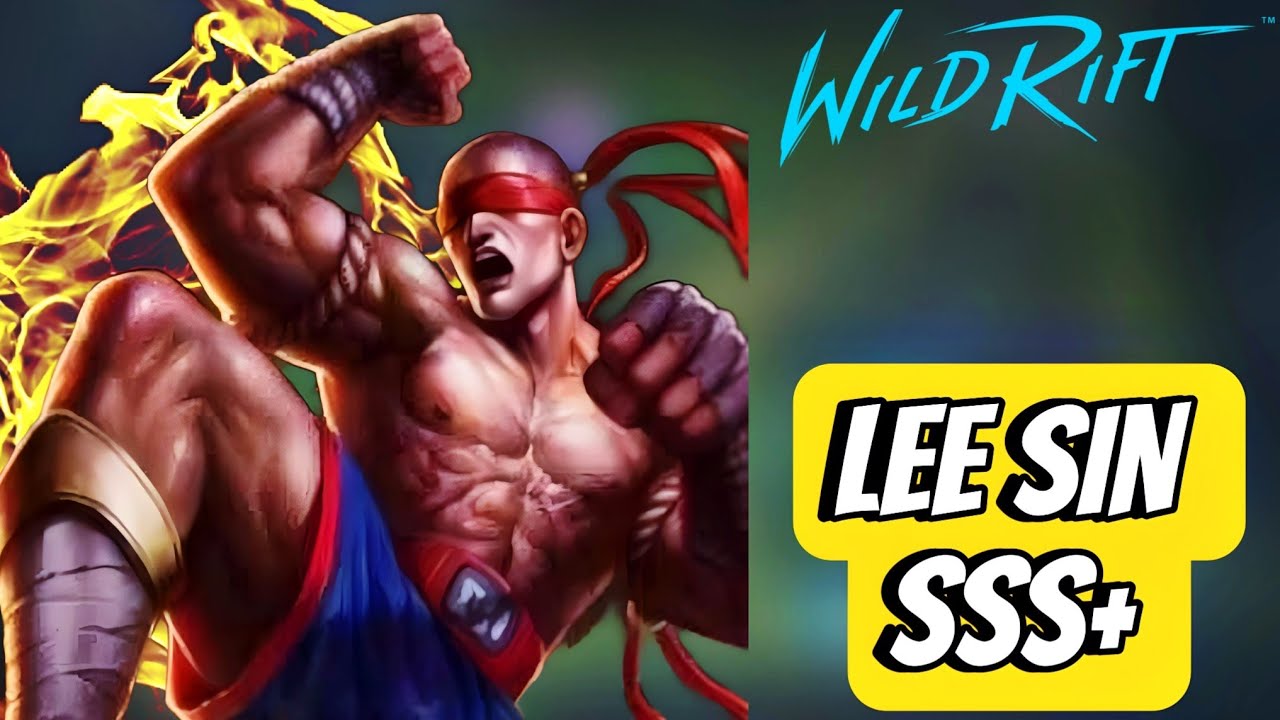 LEE SIN IS BEST JUNGLE TO CLIMB RANK IN WILD RIFT | BUILD AND RUNES ...