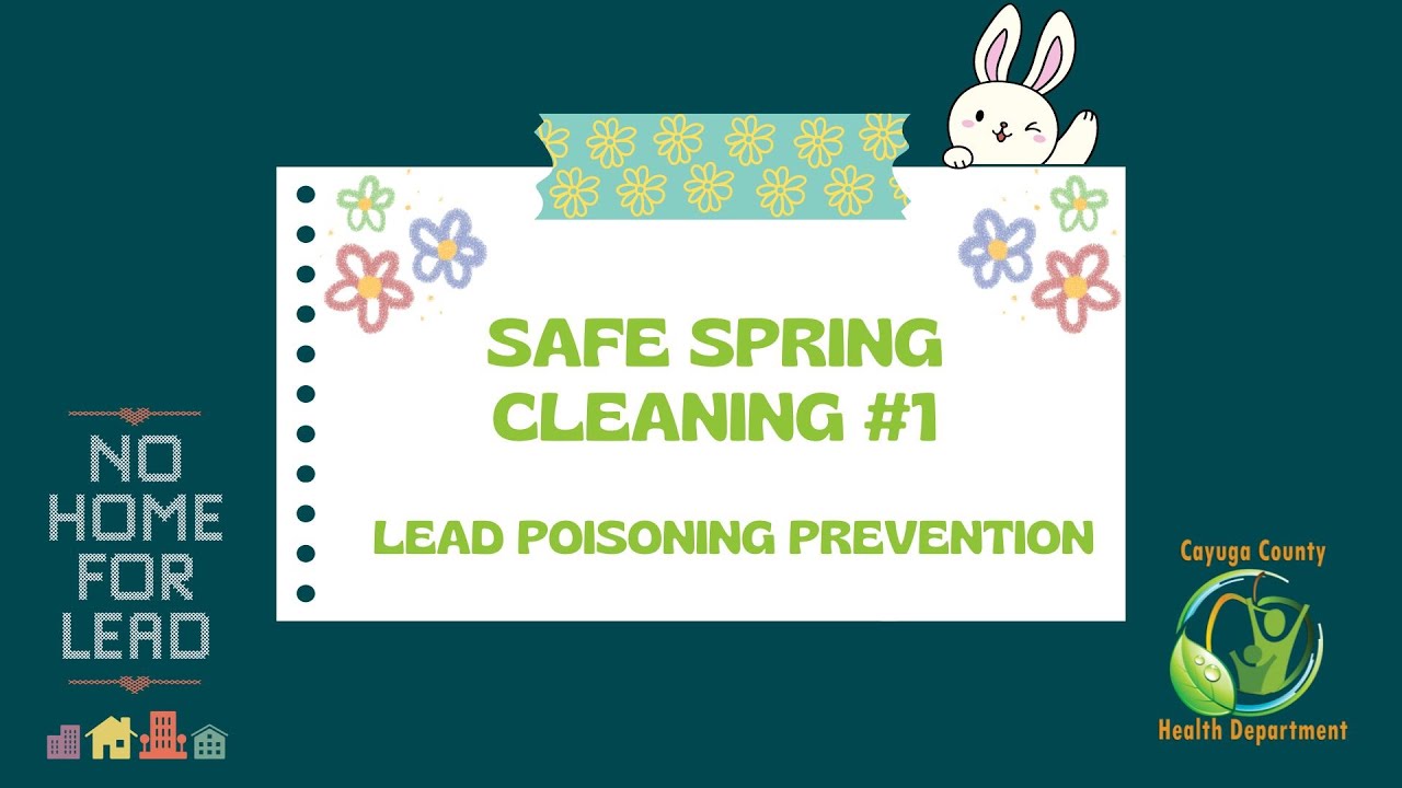 Safe Spring Cleaning 2024 #1 - Lead Poisoning Prevention - YouTube