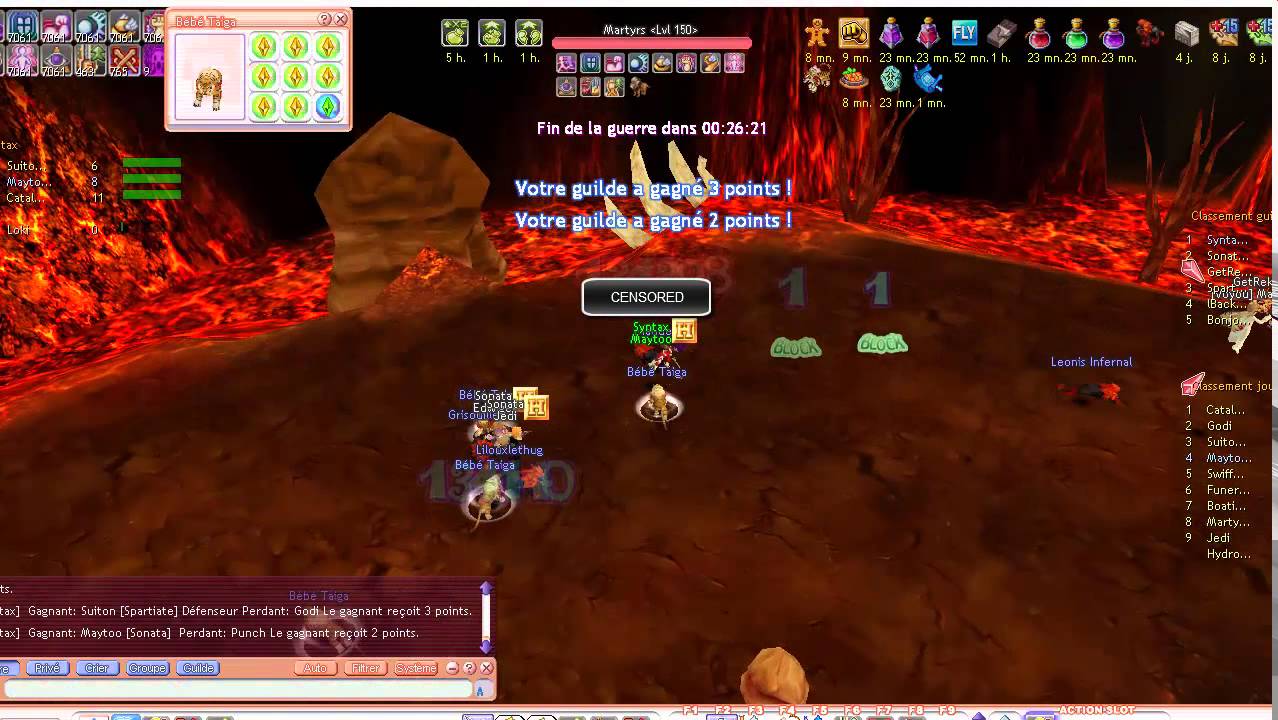 Origin-Flyff : Guilde siège - YouTube