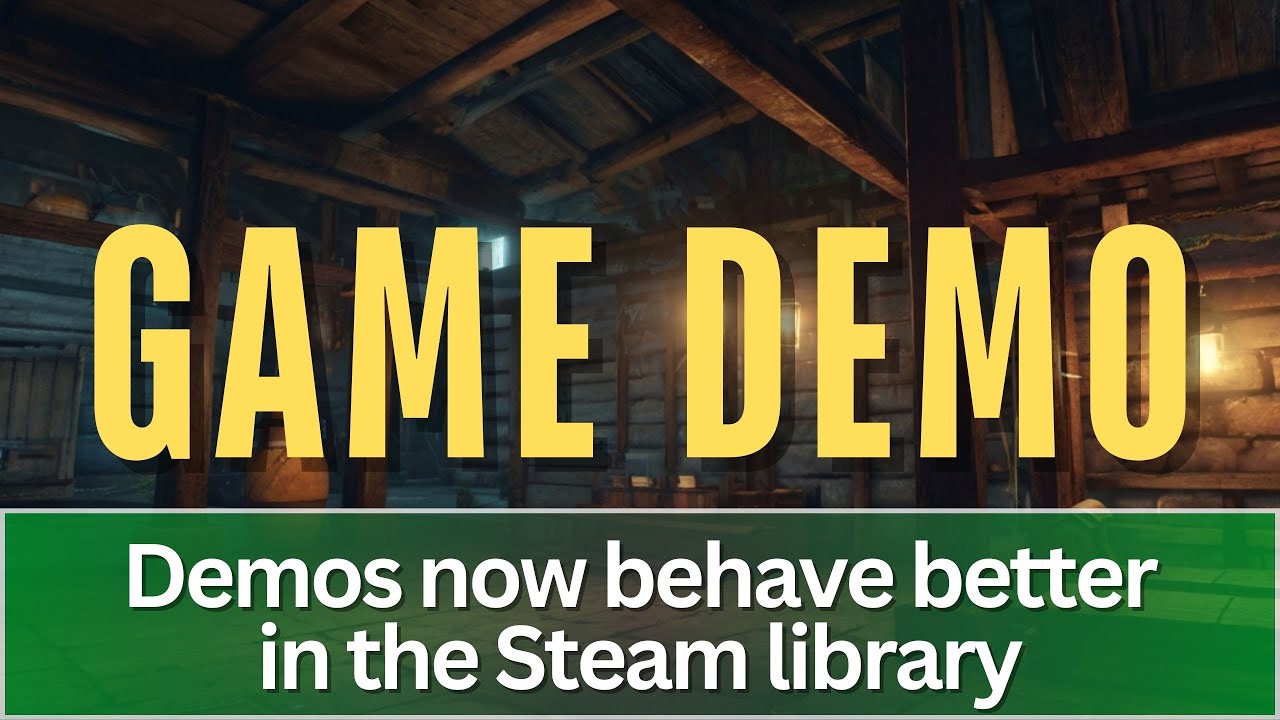 Steam Updated Demos #steam #gaming #demo @3DGAMEMAN - YouTube