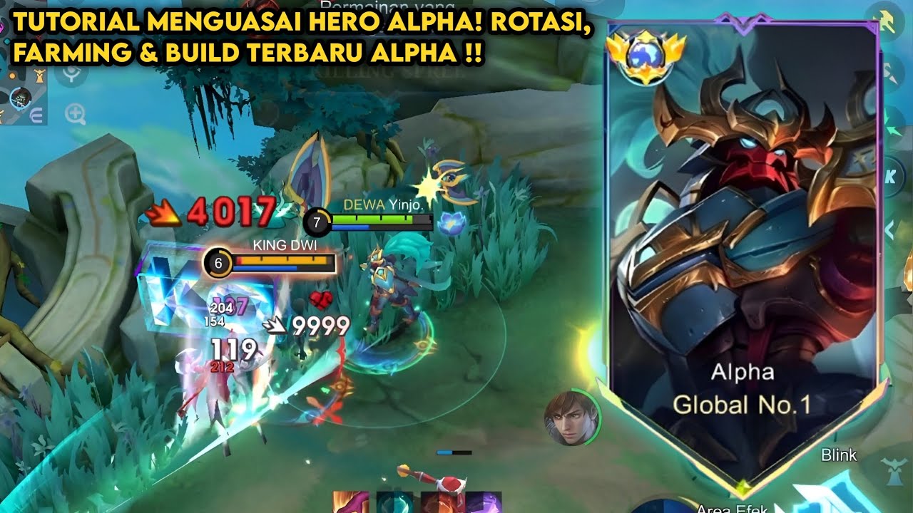 TIPS & TUTORIAL MENGUASAI HERO ALPHA! CARA FARMING, ROTASI & BUILD ALPHA TERBARU 2024 - MLBB ...