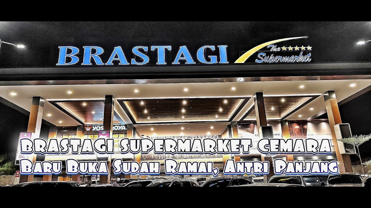 Brastagi Supermarket Cemara Baru Buka Sudah Ramai dan Antri Panjang ...