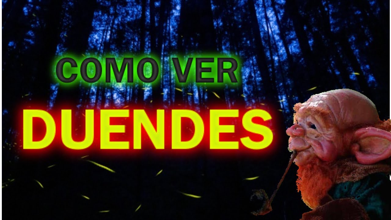 ¿como ver duendes reales?|Captados en Video y VISTOS en la vida real ...