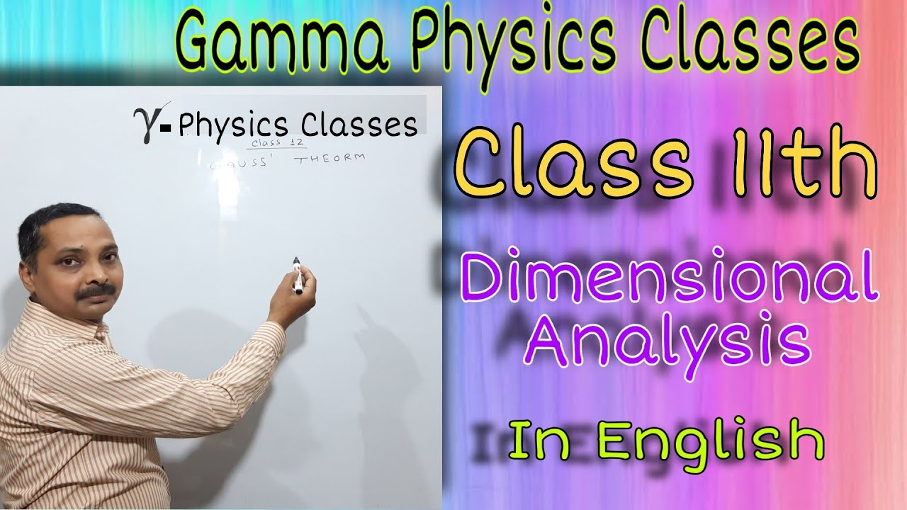 In English || Class 11th || Dimensional Analysis - YouTube
