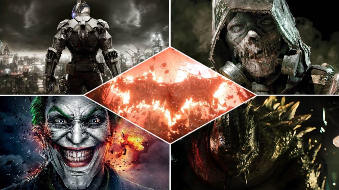 Batman Arkham Knight All Bosses (Incl. DLC) - YouTube