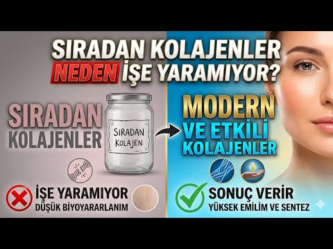 Sıradan Kolajenler Neden İşe Yaramıyor? (Hücresel Peptit Çözümü)
