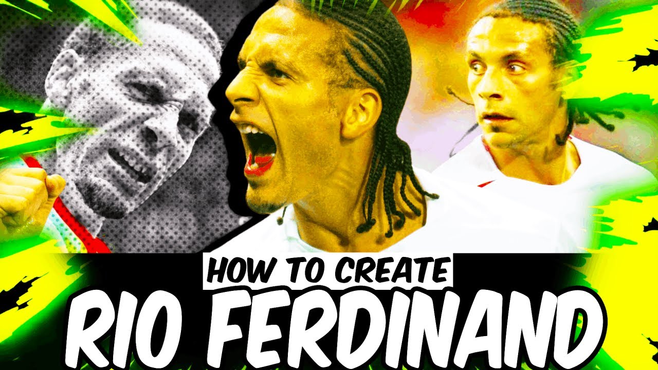 Rio Ferdinand EA Sports FC 24 | VIRTUAL PRO LOOKALIKE TUTORIAL - YouTube