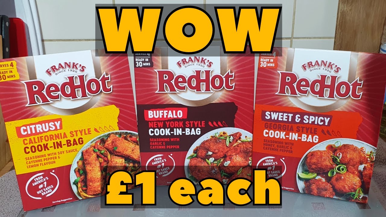 This Frank's RedHot cook in a bag is Delicious. - YouTube