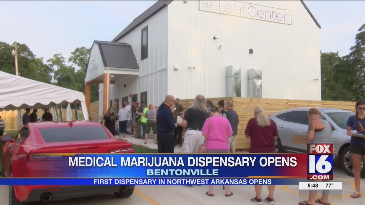 Releaf center opening in NWA - YouTube