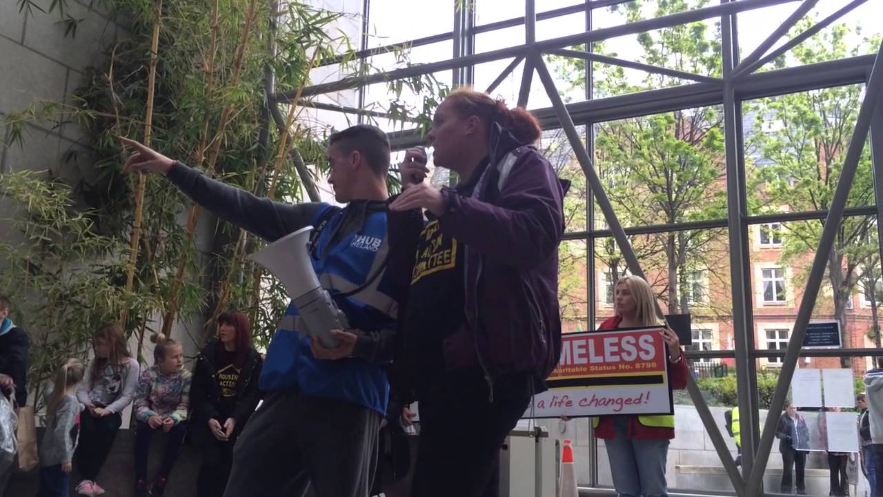 Help the Hidden Homeless - Dublin City Council Occupation (5/5/15 ...