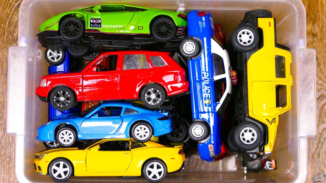 Very cool Big and Mini Model Cars in the Box - YouTube