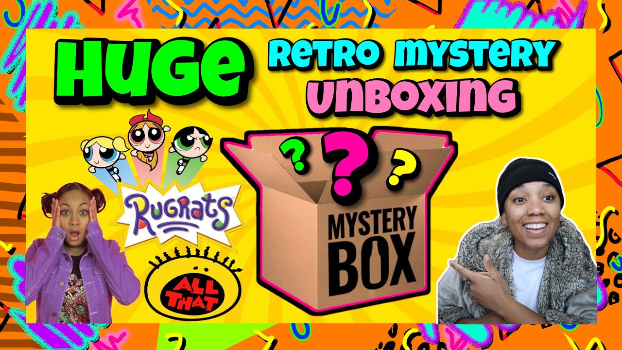 HUGE Retro Y2K Mystery Box Unboxing | Mystery Unboxing | BIG Mystery ...