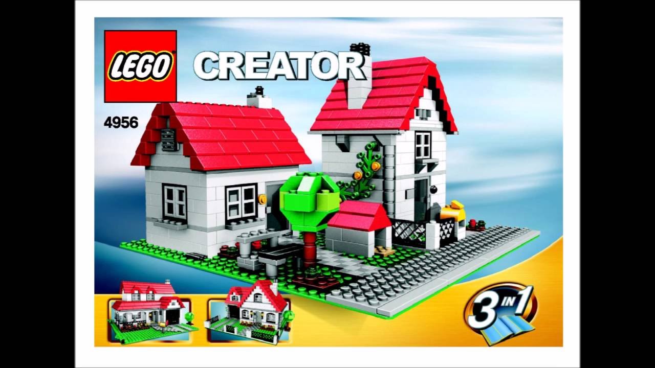 LEGO Creator House 4956 Instructions DIY Book 3 - YouTube