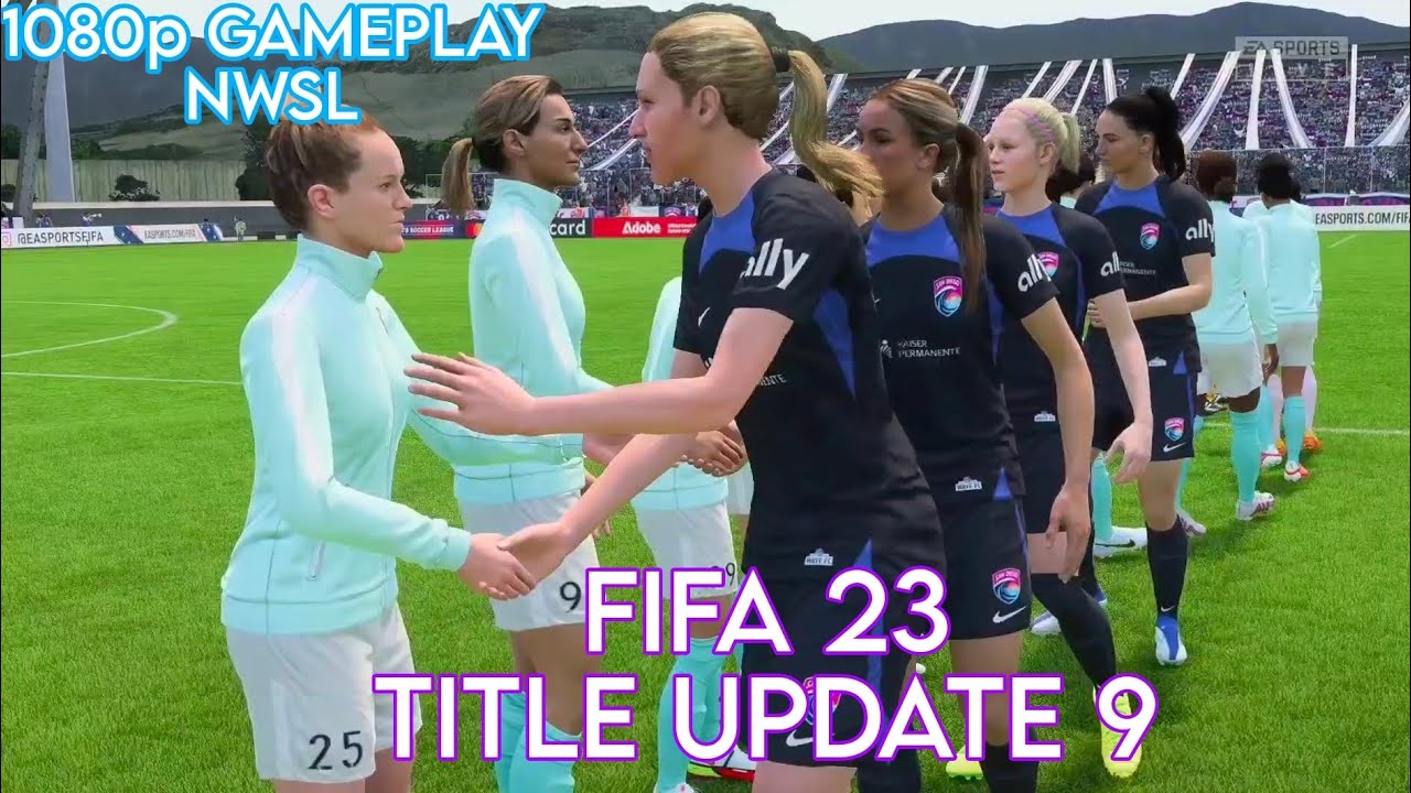 FIFA 23||TITLE UPDATE 9||1080p GAMEPLAY||National Women's Soccer League ...