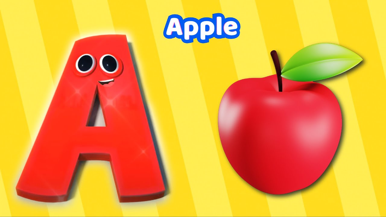 Phonics Song - ABC Song | A for Apple | Learning video for Toddler ...