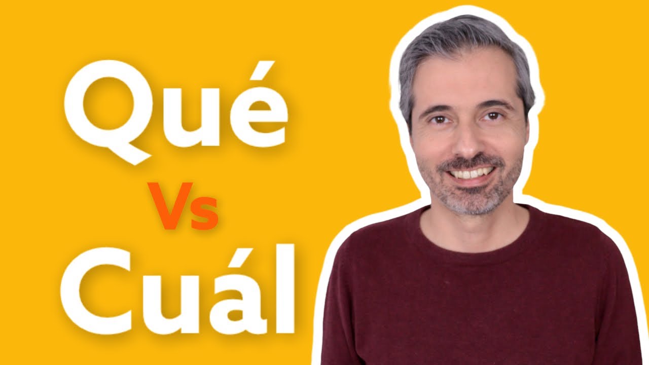 ESPAÑOL EN 3 MINUTOS: Qué o cuál (CC) - YouTube