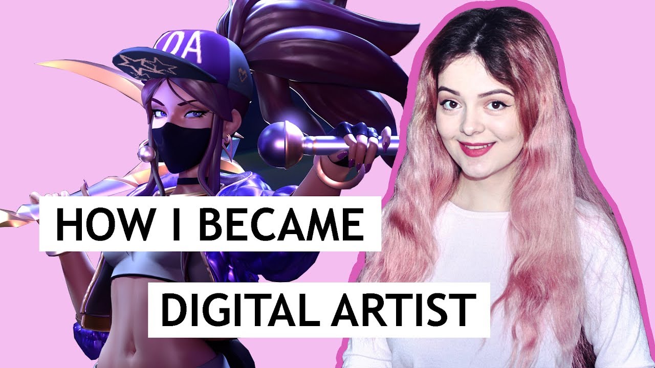 My story: How I became a digital artist - YouTube