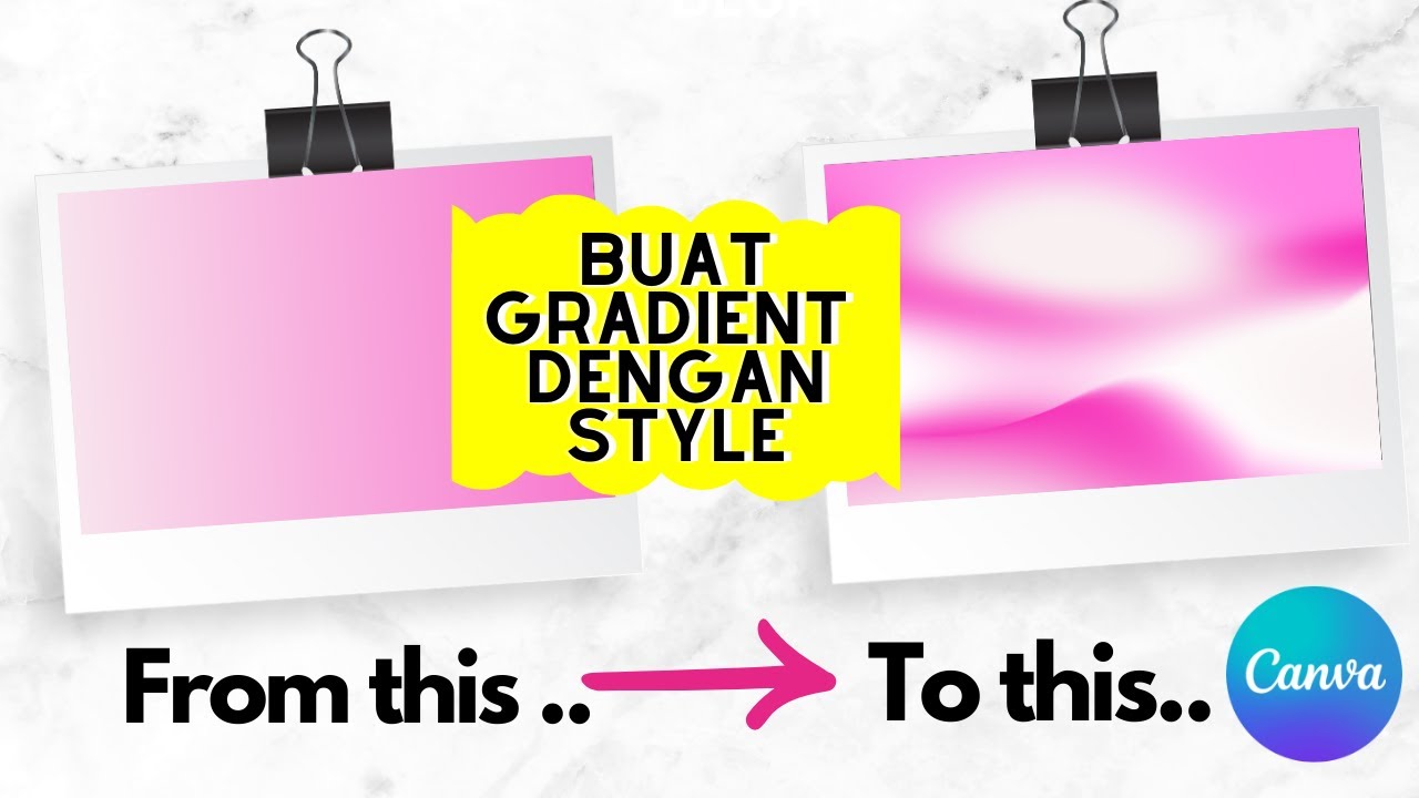 Cara Membuat Warna Gradient - YouTube