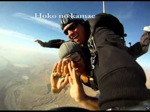 Skydiving Ninjutsu stances, extreme freefall above the Dead sea - AKBAN ...