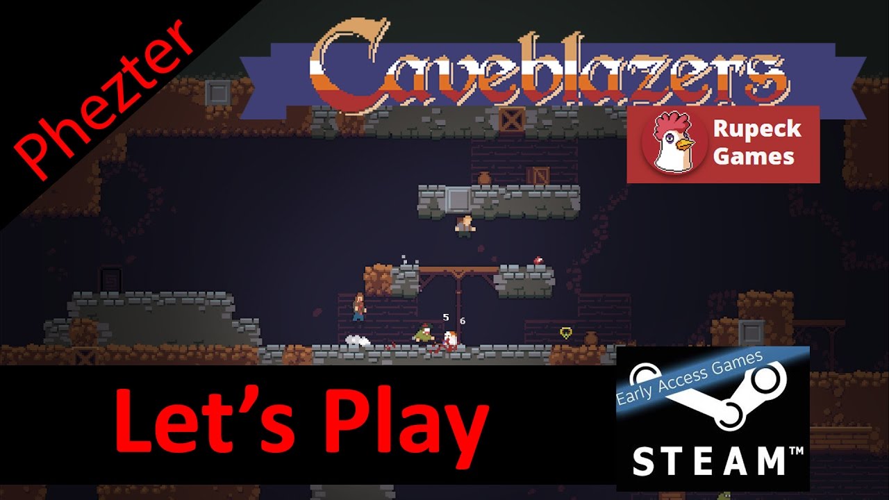 Let's Play - Caveblazers (ep.1) - Gameplay(Early Access) - YouTube