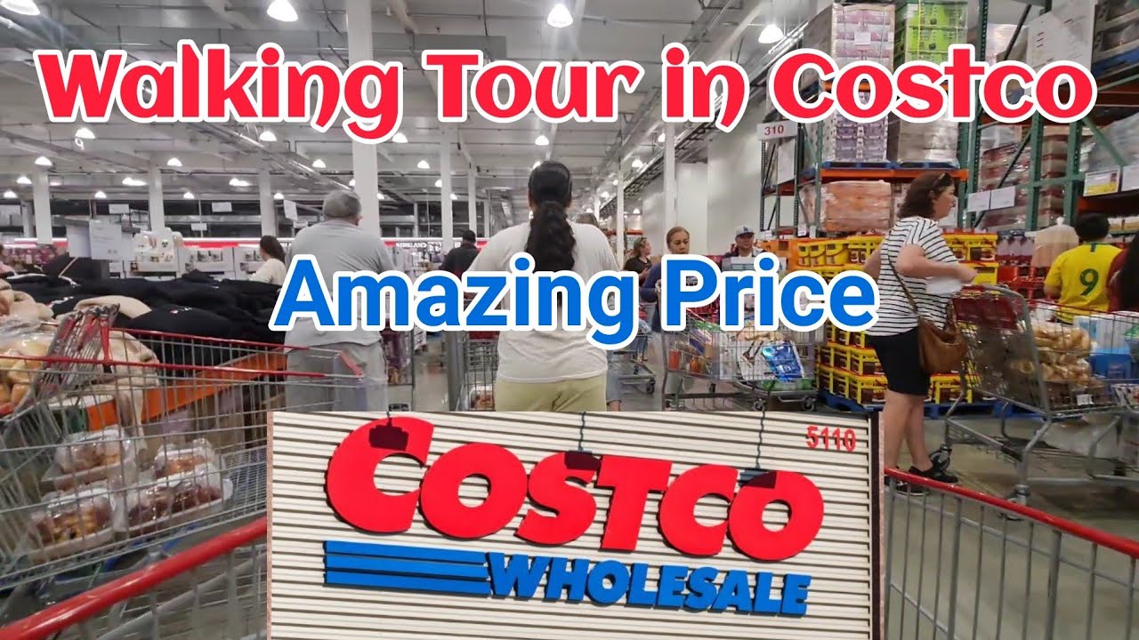Amazing Walking Tour of Costco in New Zealand: Grocery Shopping with ...