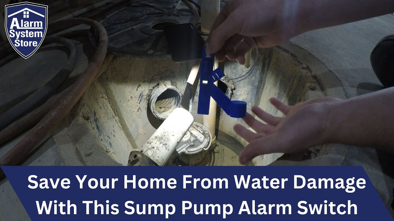 How to install the CS1829C/O Sump Pump Alarm Float Switch - YouTube