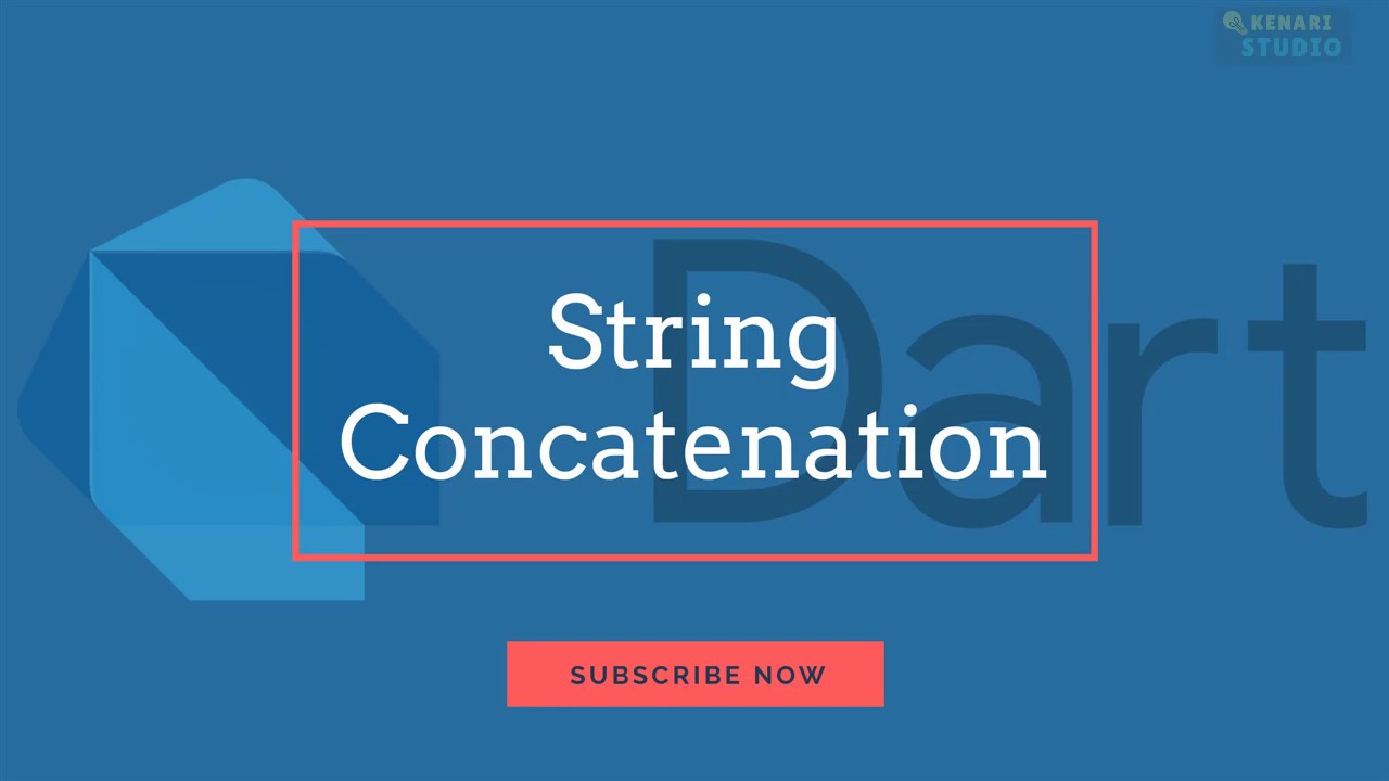 Belajar Dart 5 String Concatenation Youtube