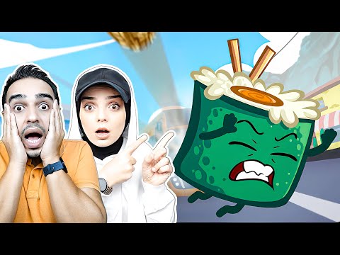 KIZGIN YİYECEKLERİN KAPIŞMASI !! 😱