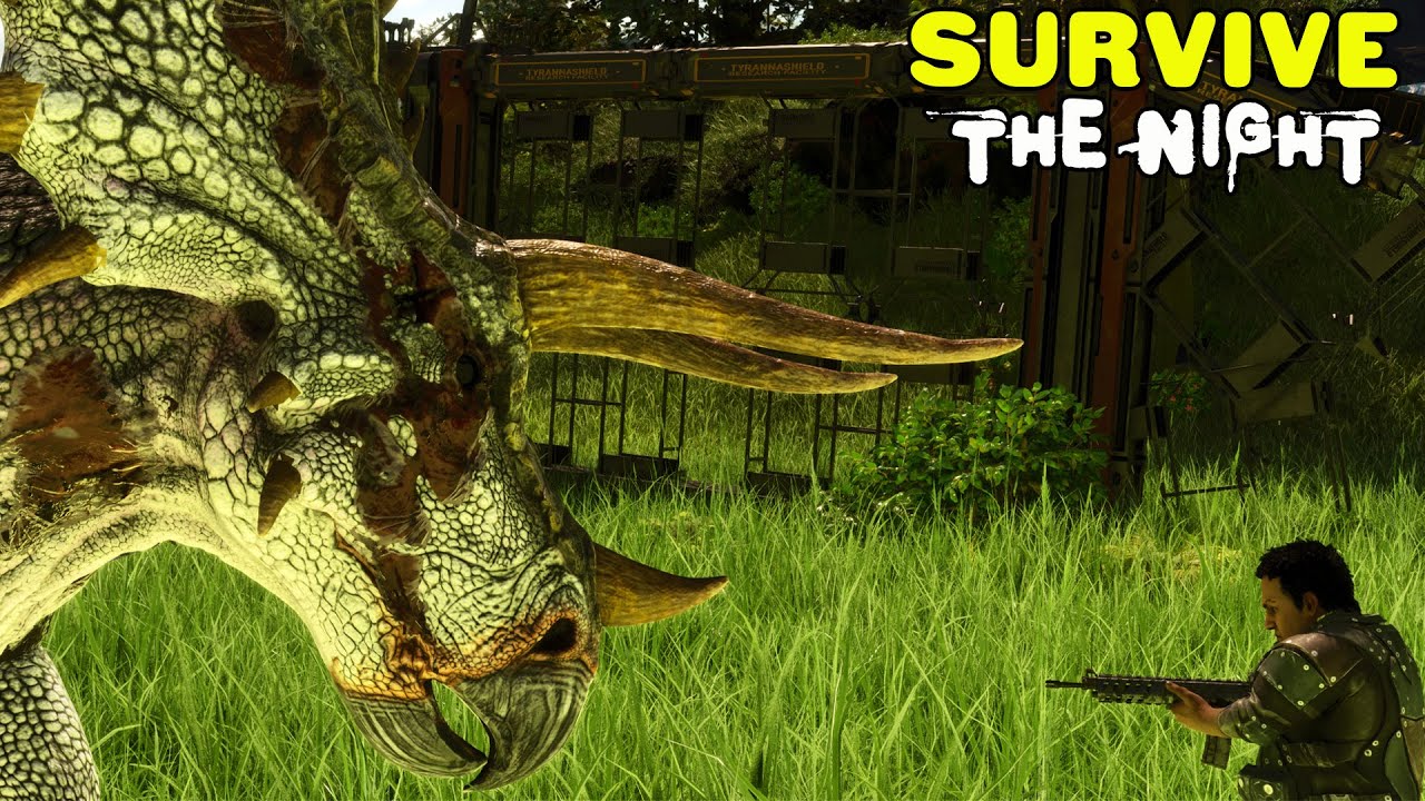ARK Survive the Night: Dino ZOMBIES & Blood Moons (7 Days to Die Meets ...