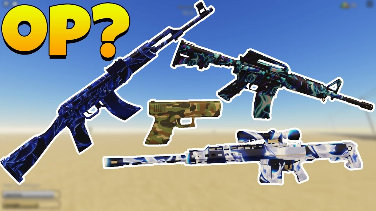 Testing OP Guns A Dusty Trip Roblox - YouTube