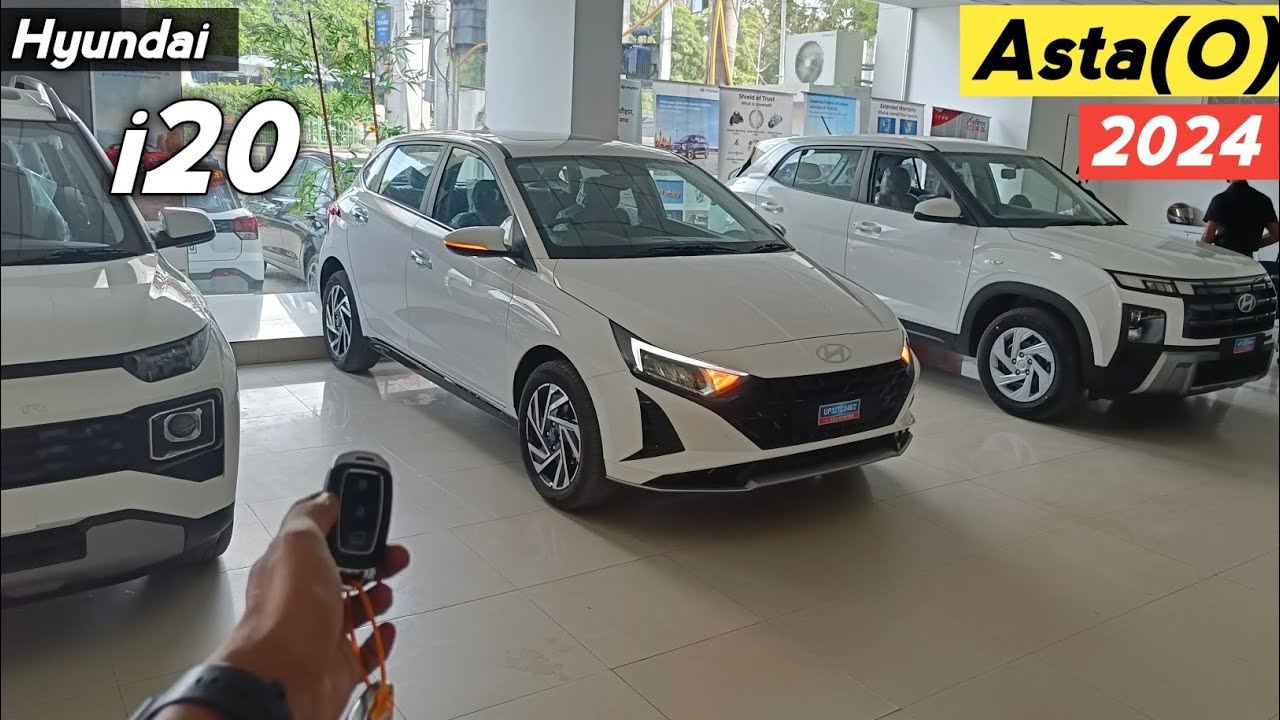 Hyundai i20 Top Model 2024 ️| Hyundai i20 Asta(O) Real-life Review 😍 ...