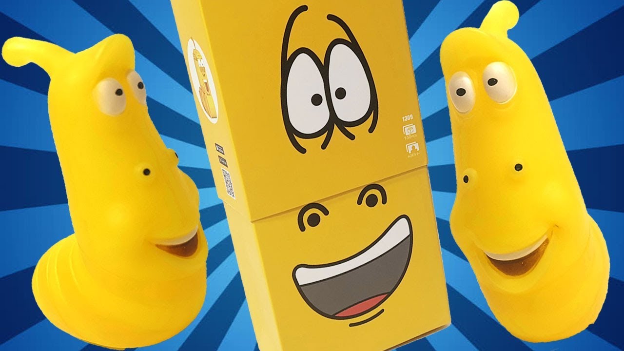 Larva - Yellow Larva Toy Brick Building! Kid Toy Block Stop Motion ...