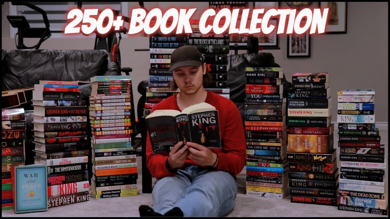 Every Book I Own - 250+ Book Collection! - YouTube