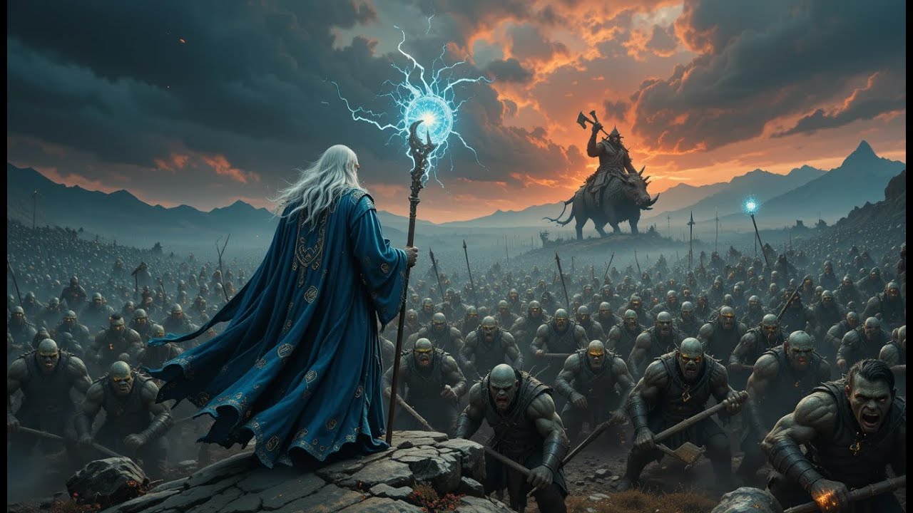 The Last Elemental's Final Stand #FantasyAudiobook #WizardVsOrcs - YouTube