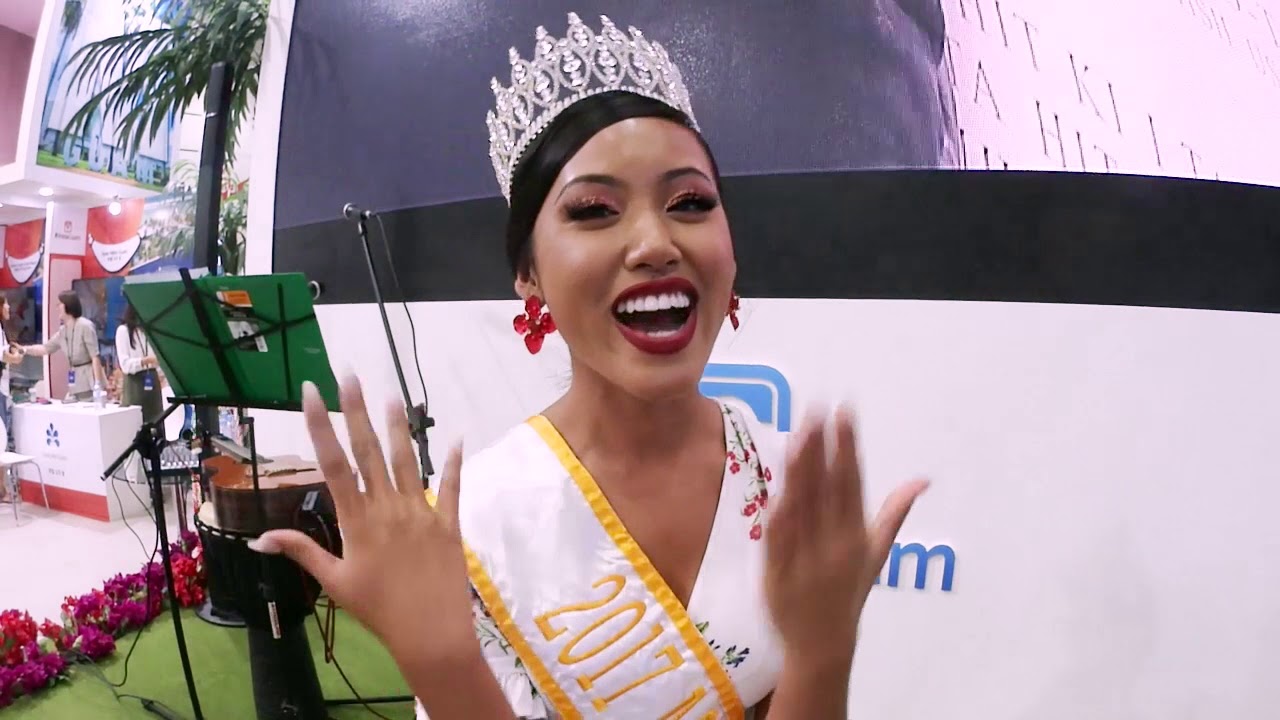 미스 괌 Destiny Cruz 양 인터뷰 - YouTube