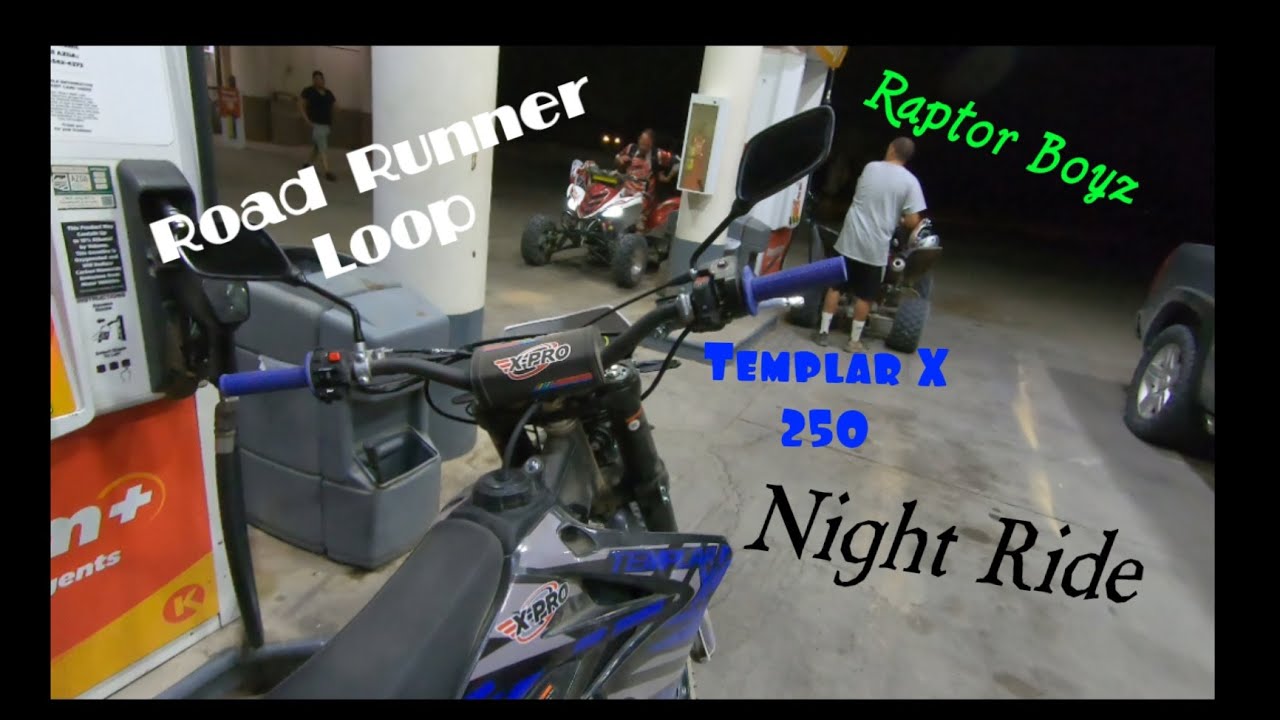 Road Runner Loop | Templar X 250 (Riding With Raptors) Dirt Bike ...