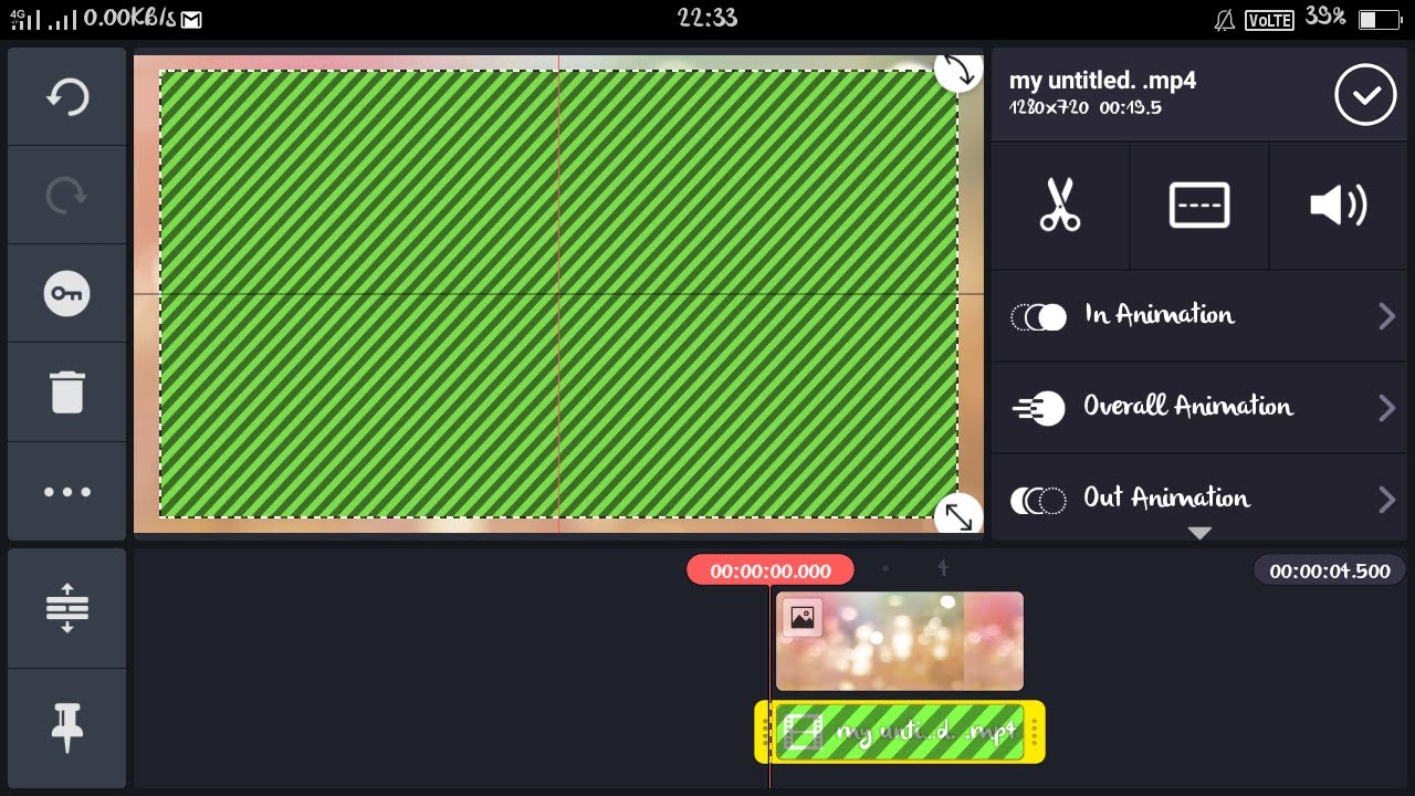 Kinemaster green screen layer problem fix !! Kinemaster crome key ...