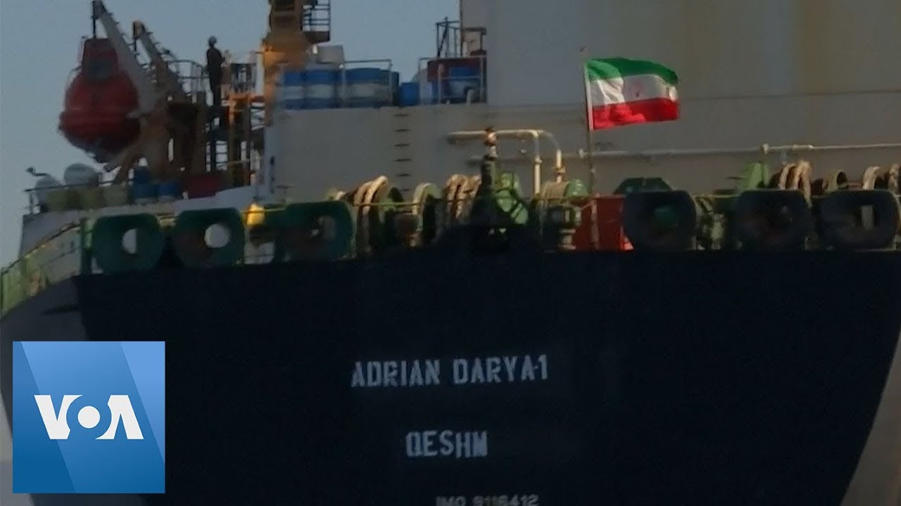 Iran Tanker Adrian Darya 1 Goes Dark Off Syria - YouTube
