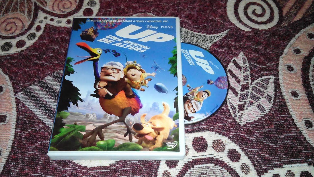 Unboxing de Up Una Aventura de Altura en Dvd - YouTube