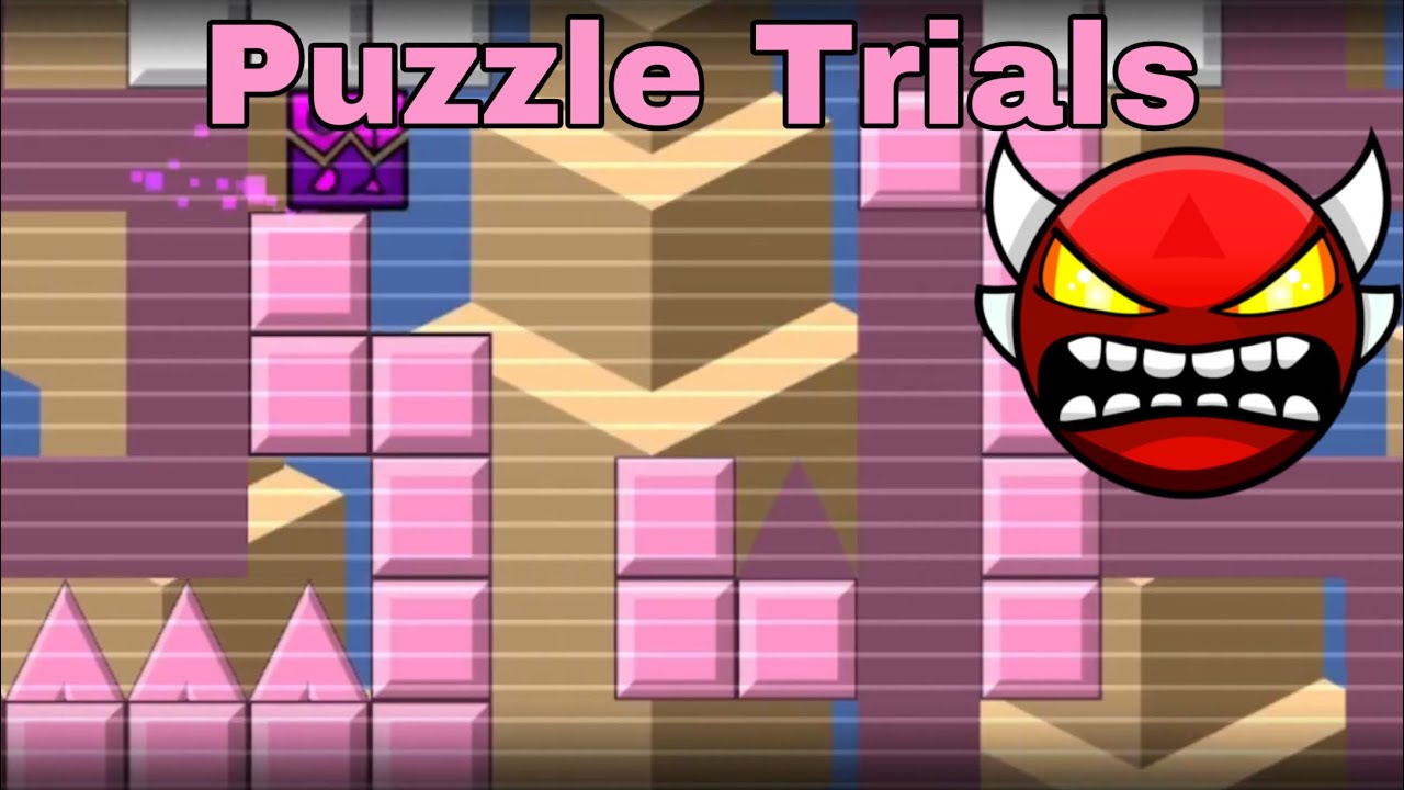 Puzzle Trials by FunnyGame 100% (INSANE DEMON) | Geometry Dash - YouTube
