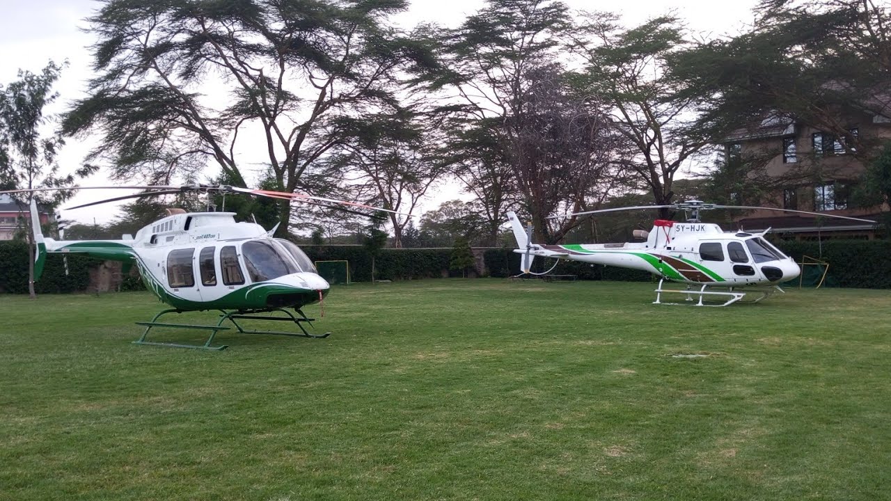 SAFARI RALLY HELICOPTERS! CHOPPERS FLOCK NAIVASHA TO SUPPORT 2022 ...